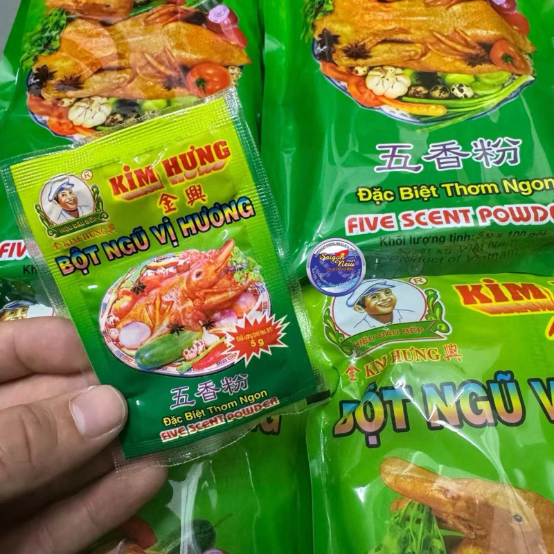 Bot Ngu Vi Huong Kim Hung - Five Flavored Flour 5g | Shopee Singapore