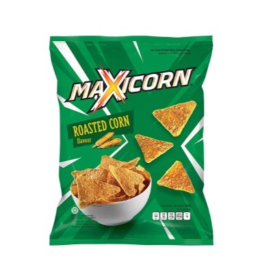 MAXICORN TORTILLA CHIP ROASTED CORN 140G | Shopee Singapore
