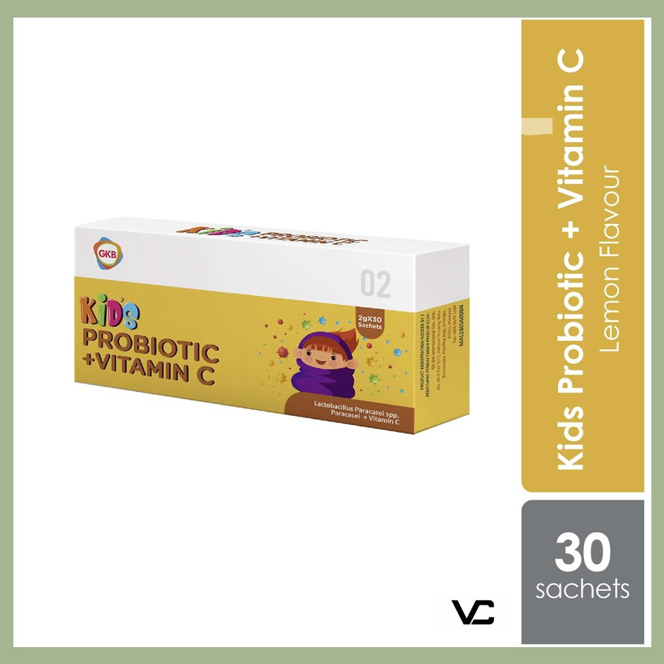 [EXP: 12/2025] GKB KIDS PROBIOTIC + VITAMIN C 2G x 30 sachets | Shopee ...