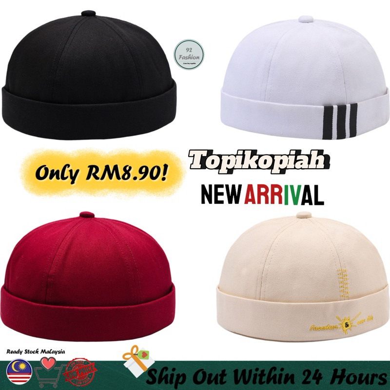 New Arrival 2025 Style Cap Topi Kopiah Viral Trend Sailor Cap Songkok ...