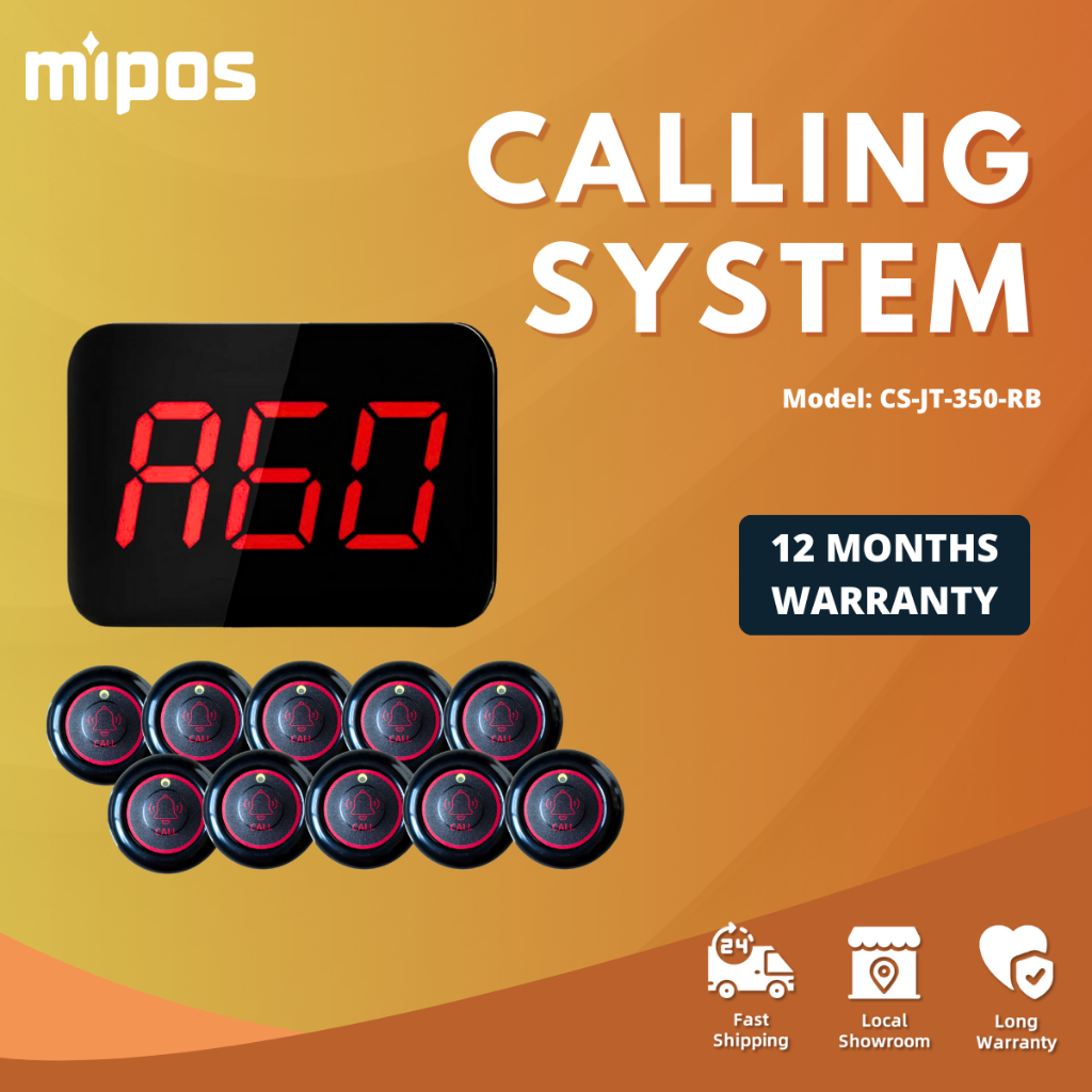 Restaurant Table Calling System/Customer Service Pager / Wireless Calling System/Pager Button ...