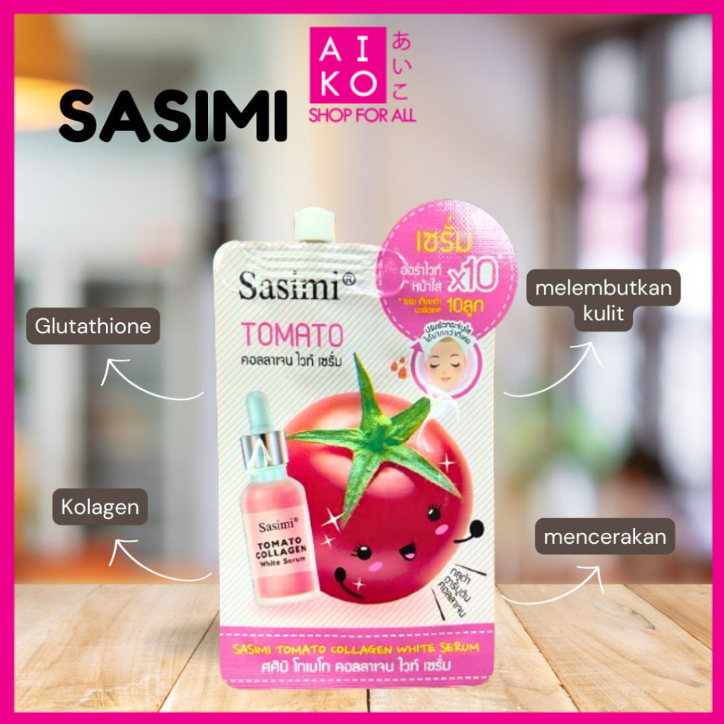 (AIKO)SASIMI TOMATO COLLAGEN WHITE 10ML ( S-12066 )(AIKO)SASIMI TOMATO ...