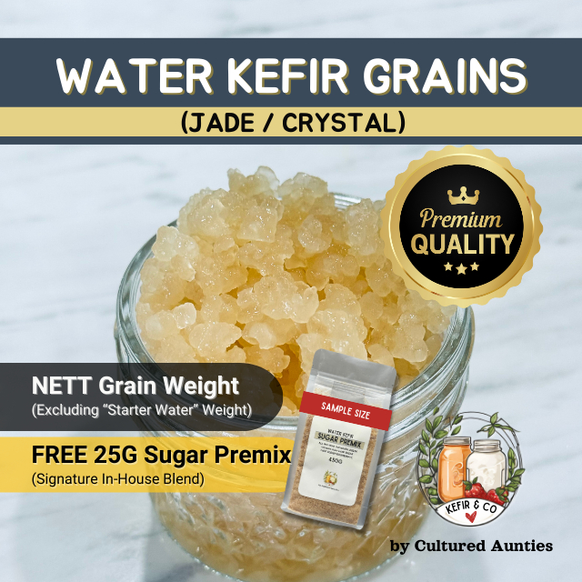 [KEFIRCO] Active Water Kefir Grains (Jade/Crystal) | Shopee Singapore