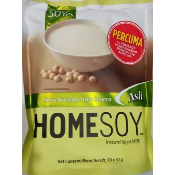 Homesoy Instant Soya Milk (10 +1) x 32g | Shopee Singapore
