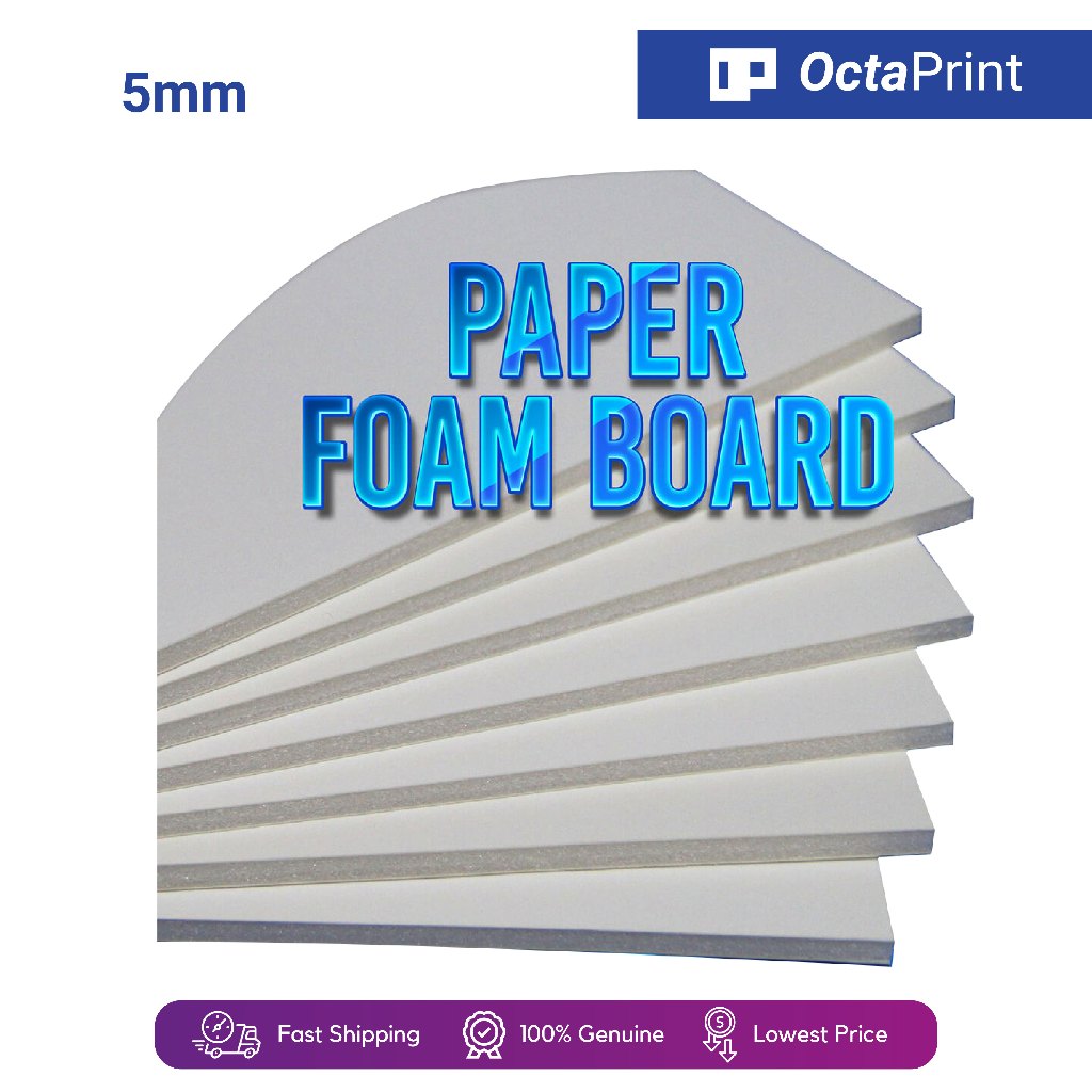 Compress Foam Board 5mm 1ctn - 25pcs | Shopee Singapore