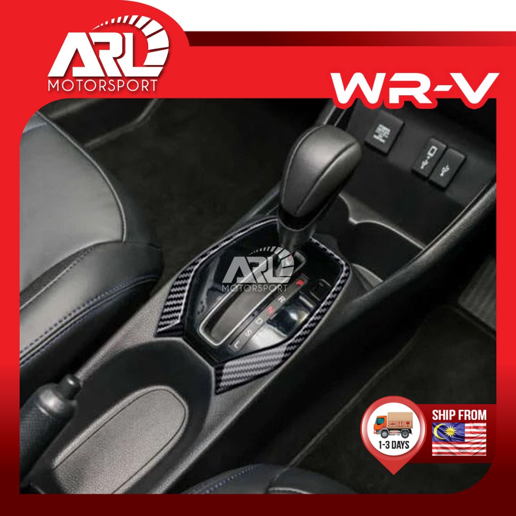 Honda WR-V WRV 2023 2024 Gear Carbon Fiber Lining Interior Gear Shift ...