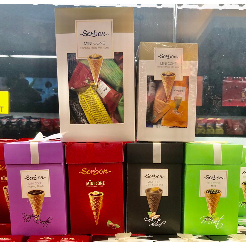 SORBON mini cone RAINBOW & ALL FLAVOR 200G-350-1.5kg | Shopee Singapore