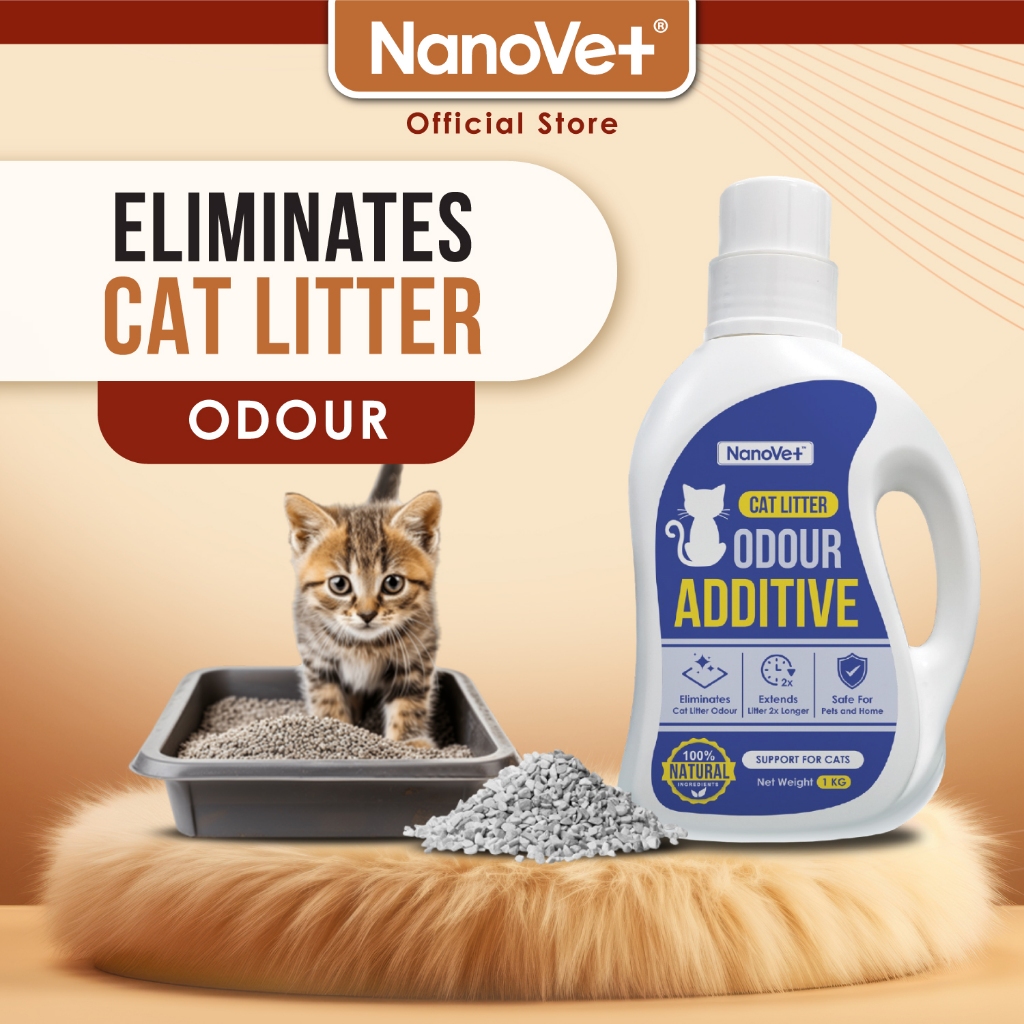 Nanovet Cat Litter Odour Additive (1KG) | Shopee Singapore