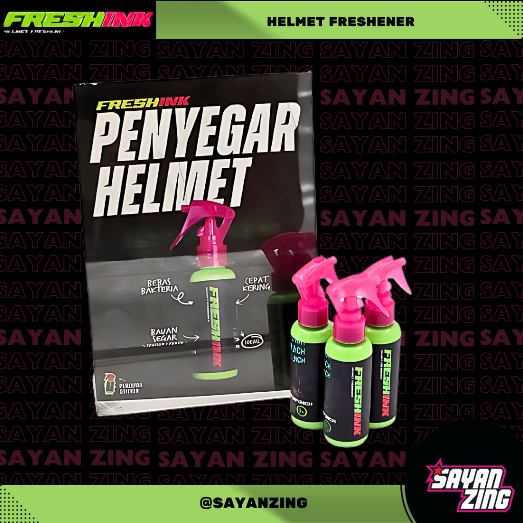 FRESHINK HELMET FRESHENER (Per Botol) | Shopee Singapore
