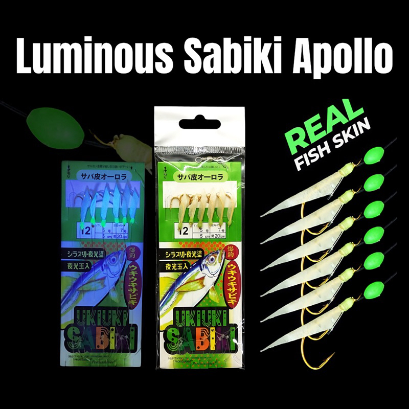 MATA Uki Sabiki Apollo Hook FishingHOOK, Live Bait Eye, Bloating ...