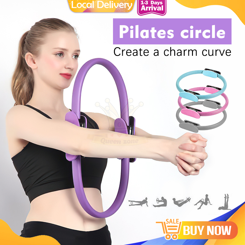 Yoga Ring Pilates Yoga Training Pilates Magic Rings Full Body Toning ...