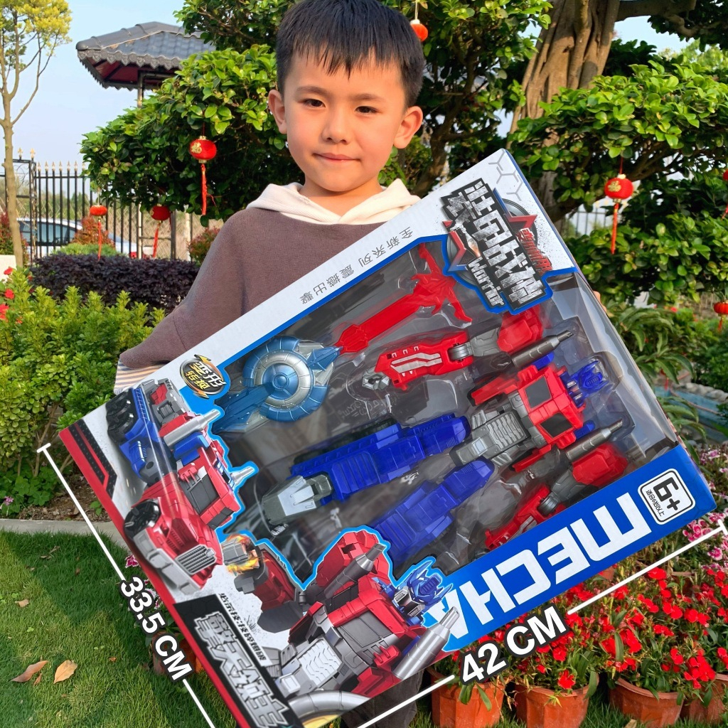 SUPER BIG SIZE Transformers Robot Toy Bumblebee Optimus / Mainan Robot ...