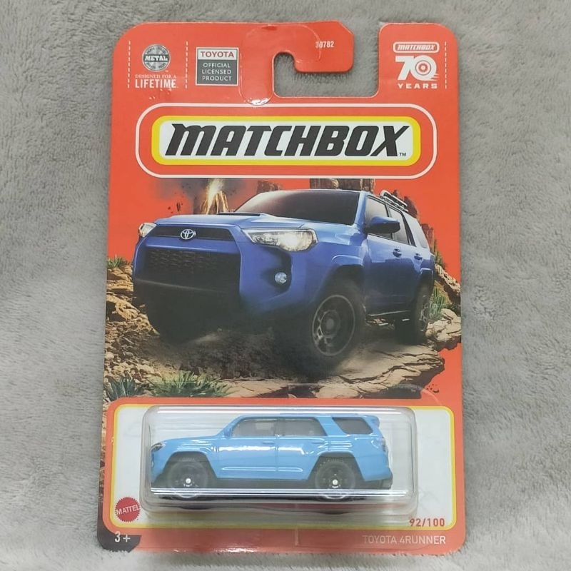 Matchbox Toyota 4Runner - Blue (92/100 2023) | Shopee Singapore