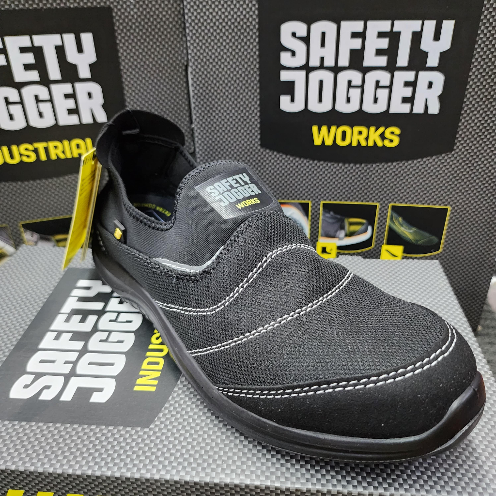 SAFETY JOGGER Low Cut Slip On Safety Shoes With ESD Model Yukon ESD ...
