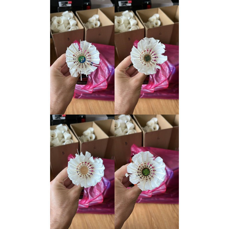 BADMINTON SHUTTLECOCK GRADE E , 1 Box contains 200 shuttlecocks ...