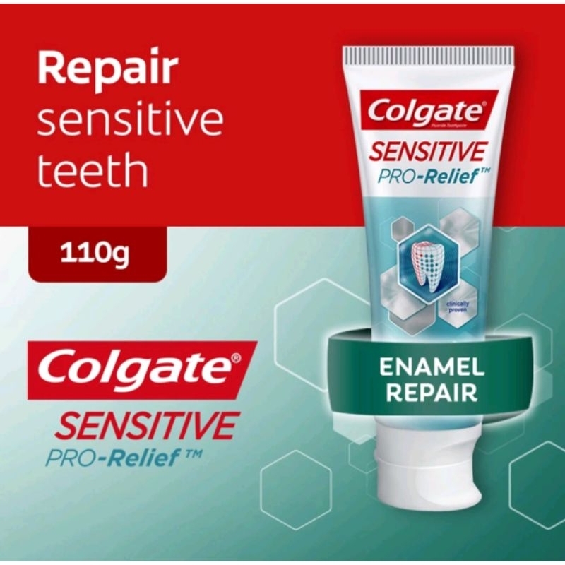 Colgate Sensitive Pro-Relief Enamel Repair Toothpaste 110g | Shopee ...