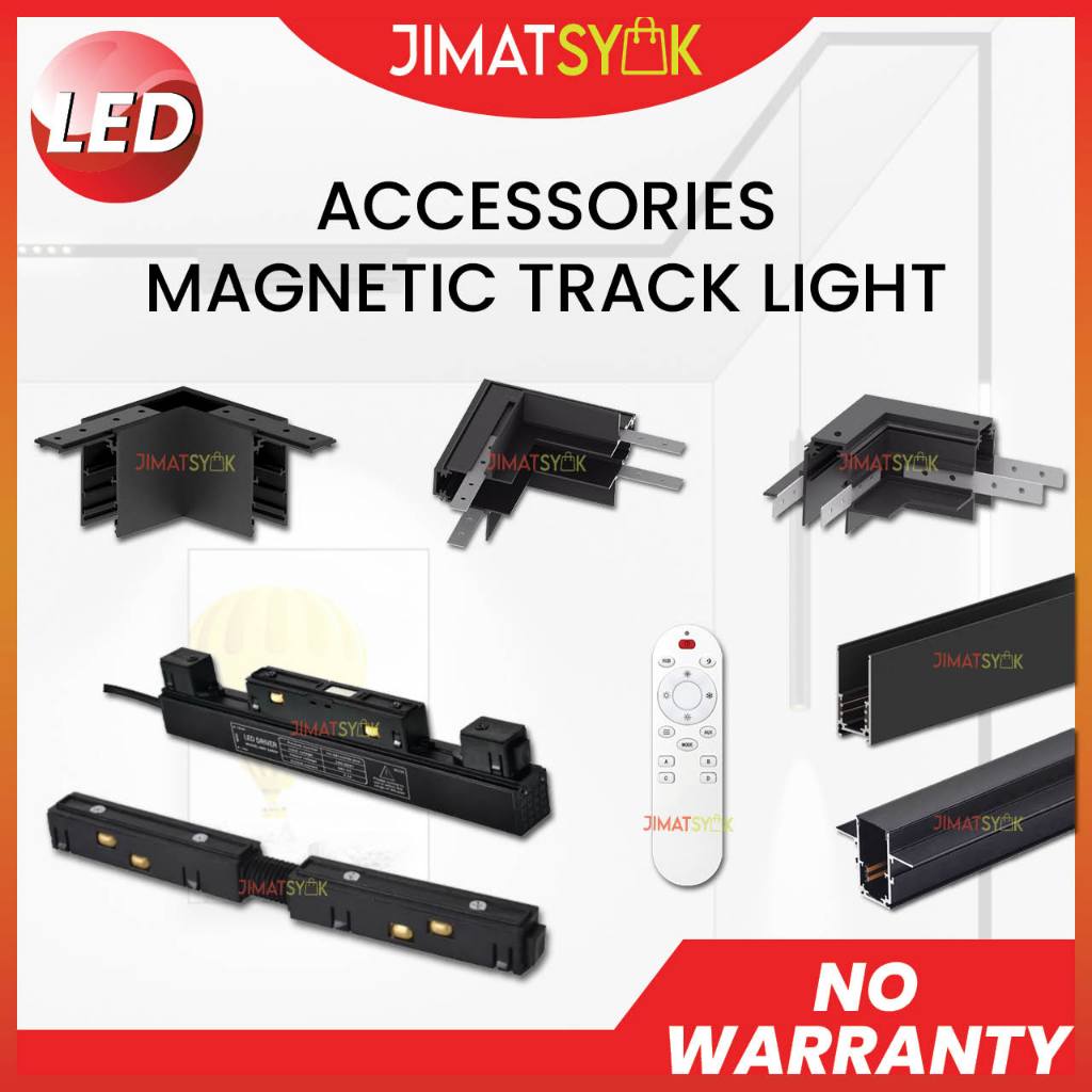 Magnetic Track Light Accessories Magnetic Track Rail 1M Surface ...
