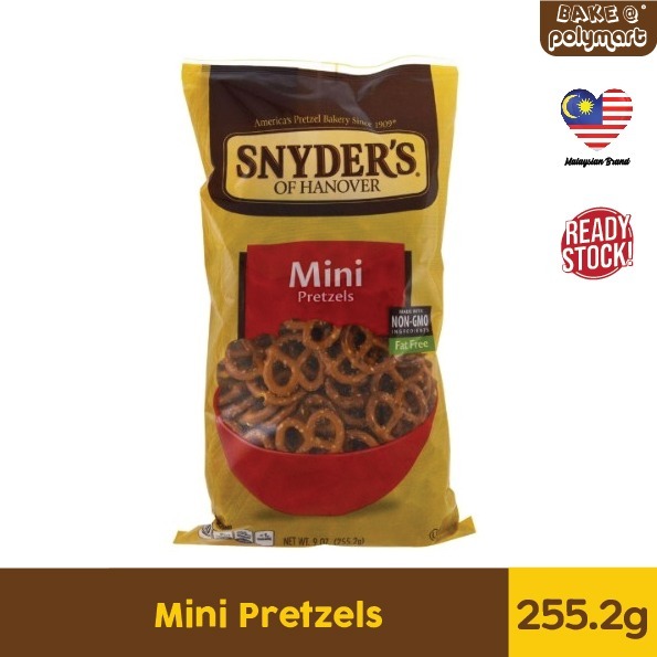 Snyder's Mini Pretzels -225g ( Low Fat ) | Shopee Singapore
