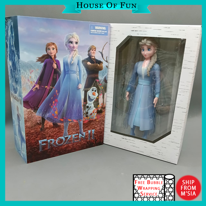 Disney Cutie Doll Box Mainan kanak-kanak Frozen 2 Elsa Anna Mermaid ...