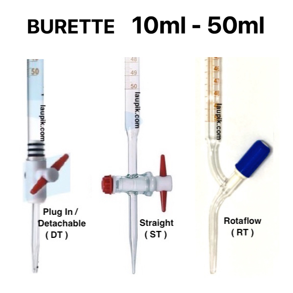 Burette Class B (Glass) HMBG / GENERIC | Shopee Singapore