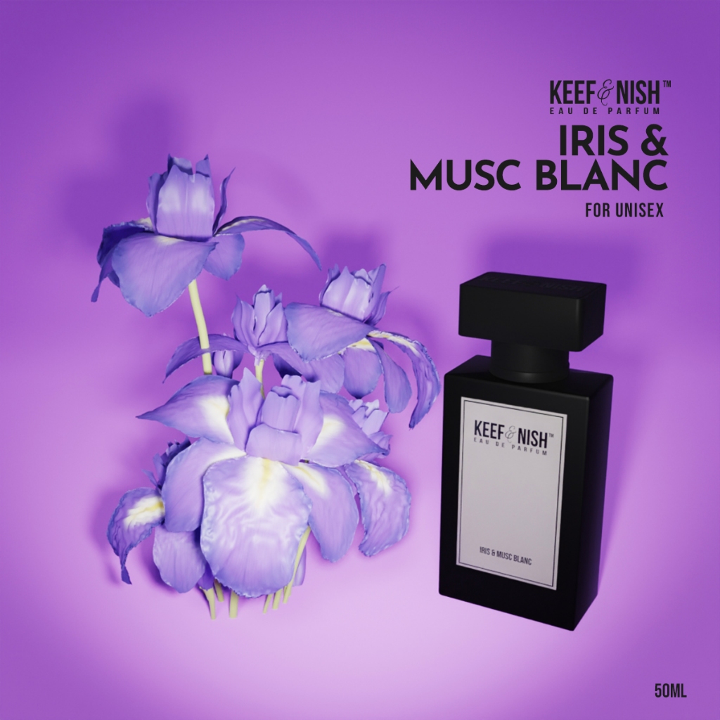 Perfume PERFUME PERFUME EDP PERFUME KEEF & NISH IRIS & MUSC BLANC ...