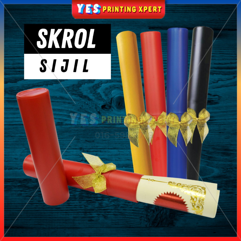 CERTIFICATE SCROLL / PLASTIC CERTIFICATE HOLDER FOR GRADUATION WITH ...