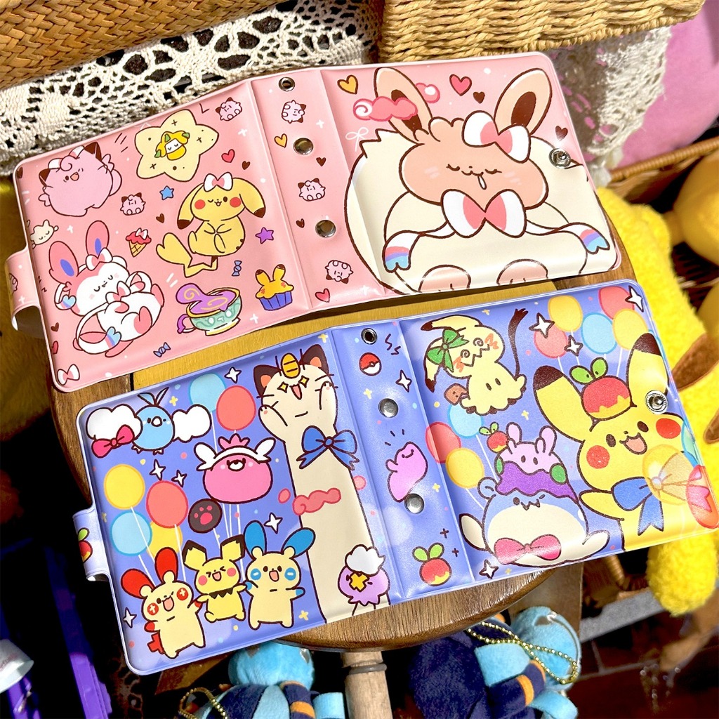 Pokemon Instax Style 3inch Cute Loose-Leaf Photo Album Pikachu Eevee ...