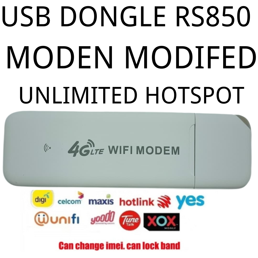 Moden 4G Wifi Dongle Usb Modified Unlock Rs850 150Mbps Adapter Wireless USB Network Card ...