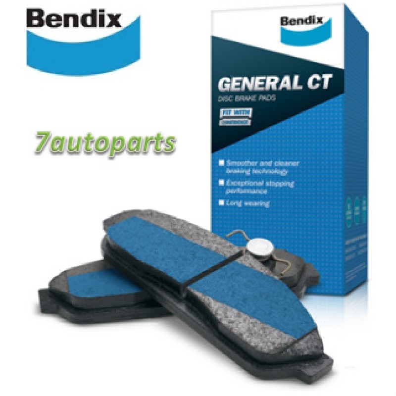 Bendix General CT Rear Brake Pad DB2398 GCT - Subaru XV GT3 GT7 2018 2019 2020 2021 2022 2023 ...