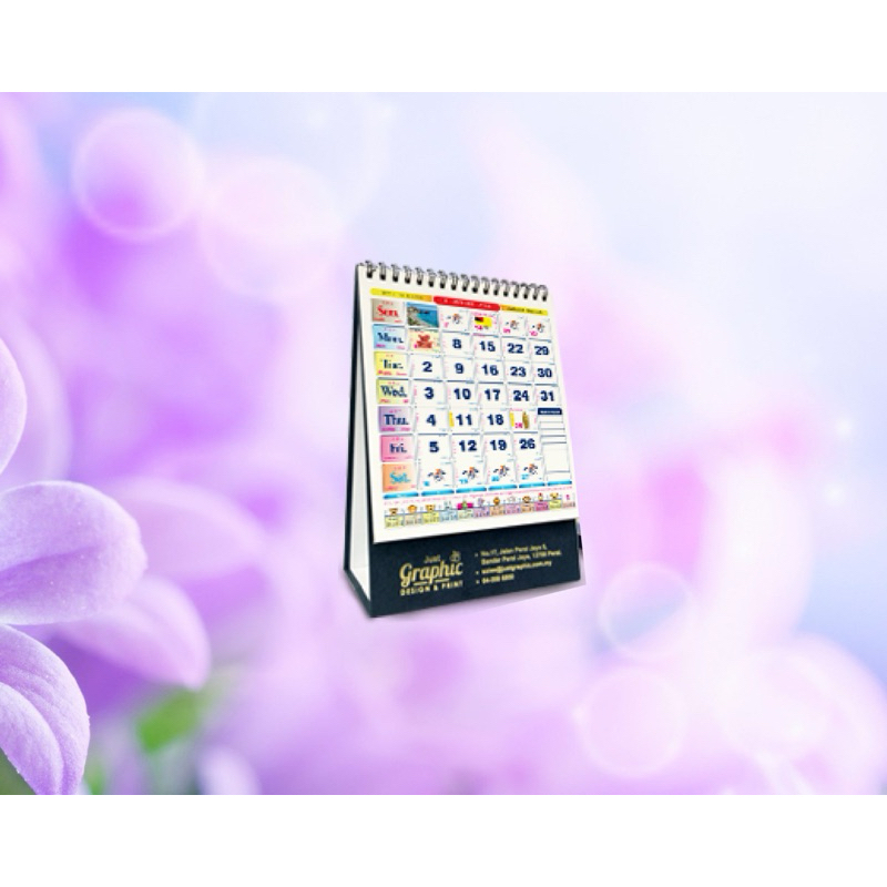 Table Desktop Calendar Flip Calendar Table Calendar Year 2022 Kalendar ...