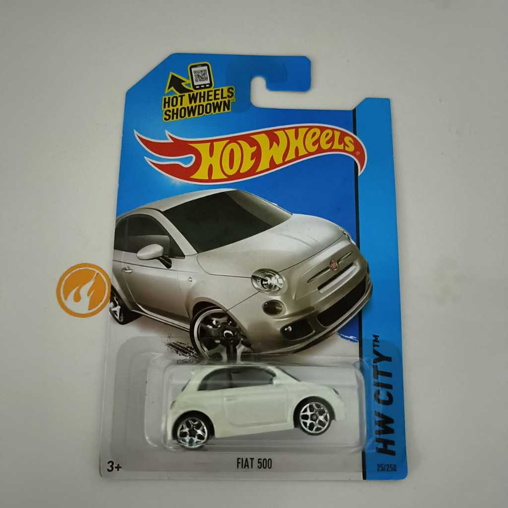 Hot Wheels Fiat 500 (white) | Shopee Singapore