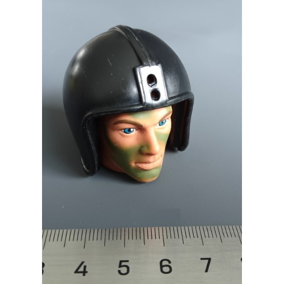 Miniature 1/6 Scale Tactical Soldier Helmet 12" Action Figure | Shopee ...