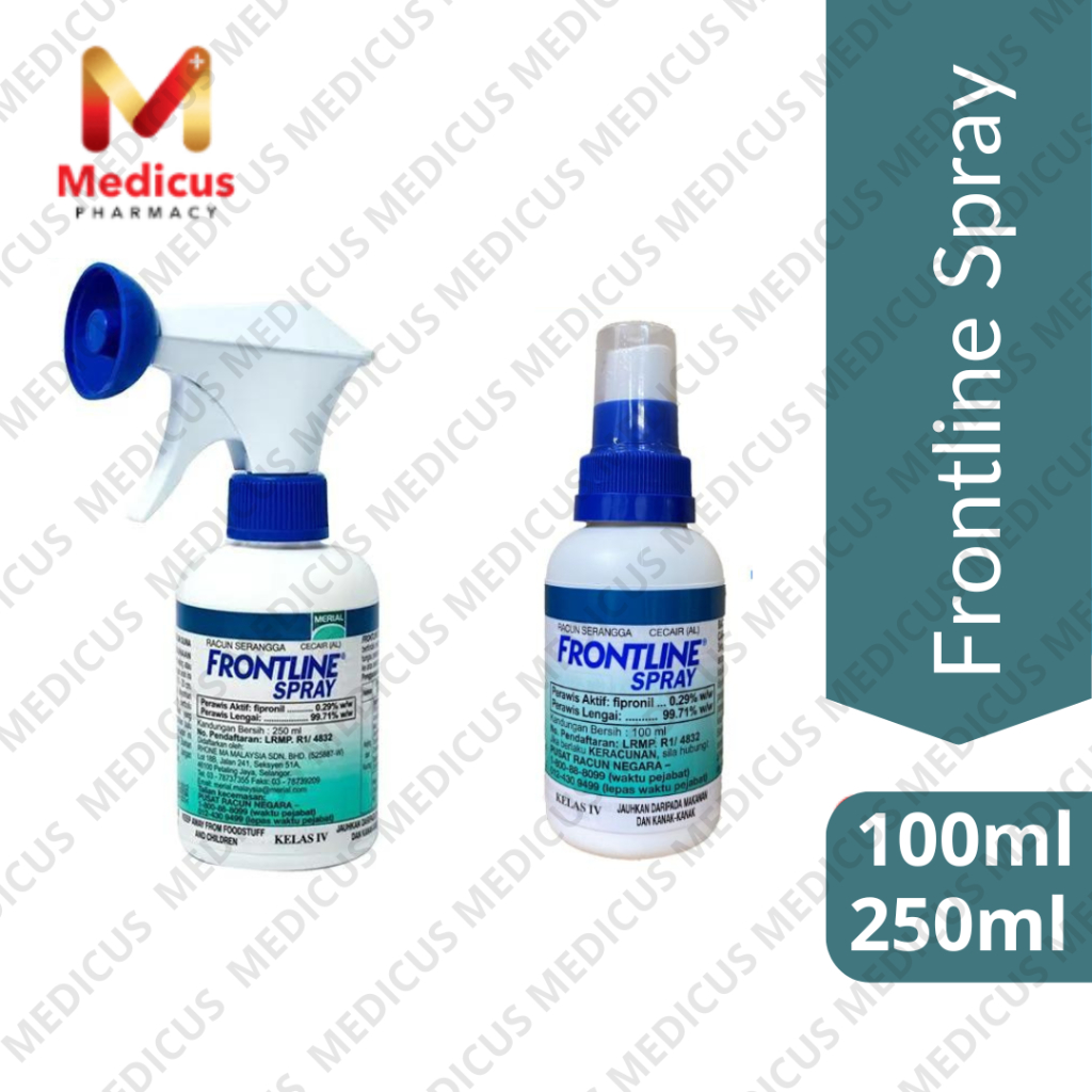 Frontline Spray 250ml/100ml (Exp: 02/2026) | Shopee Singapore