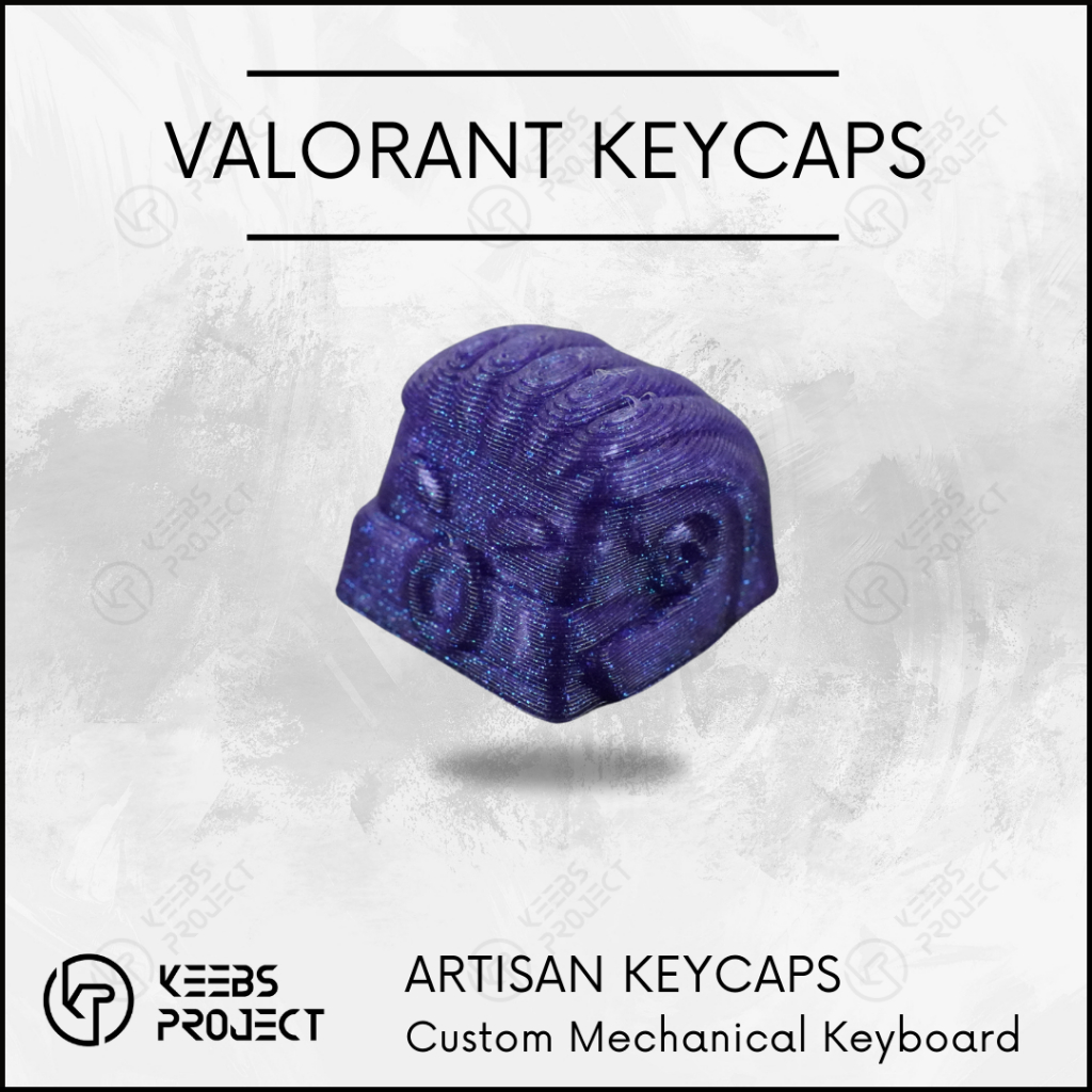 Reyna Valorant Artisan Keycaps 1U for Mehcanical Keyboard Keebs Project ...