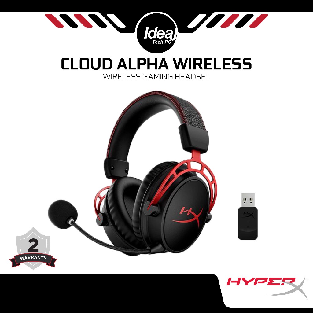 HyperX Cloud Alpha Wireless | Wireless Gaming Headset | Shopee Singapore