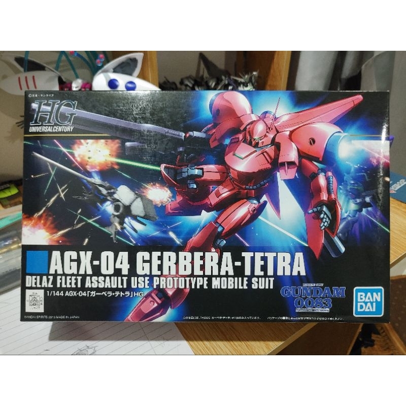 BANDAI MOBILE SUIT GUNDAM HGUC HG 1/144 AGX-04 GERBERA-TETRA DELAZ ...