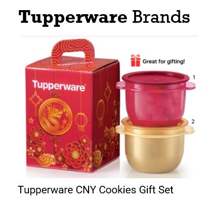 Tupperware CNY Cookies Set / New Year Box / OT 750ml / Vegetarian ...