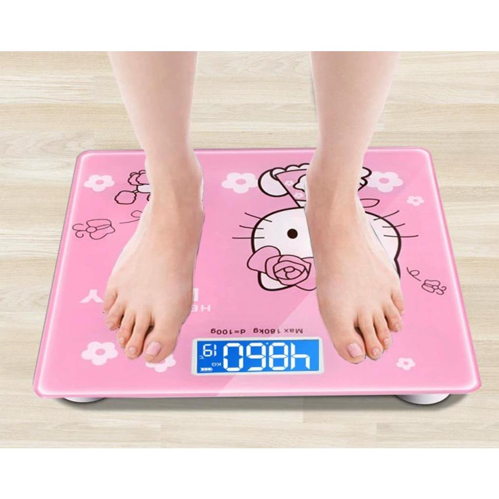 Hello Kitty Weight Scale Electronic Body Weight Measuring Scale Alat ...