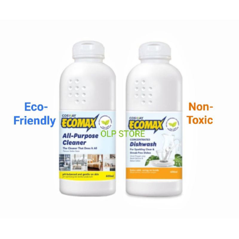 Cosway Ecomax (Concentrated Dishwash+All-Purpose Cleaner) | Shopee ...