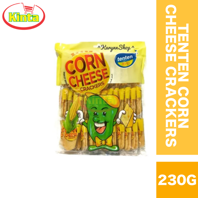 TenTen Corn Cheese Rice Cracker 230g | Shopee Singapore