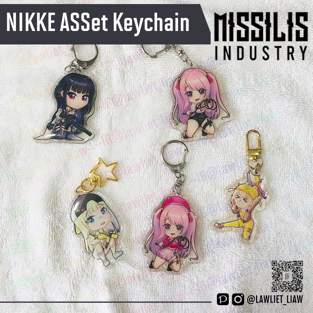 【NIKKE】KEYCHAIN [MISSILIS] Nikke Goddess of Victory Charms / Keychain ...