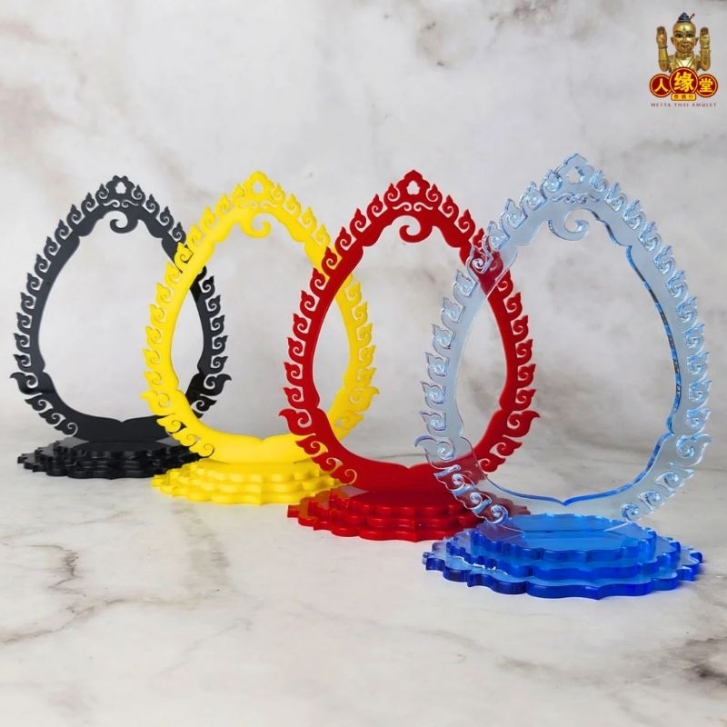New Style!! ️T Thailand Amulet Display Stand Amulet Stand Acrylic ...