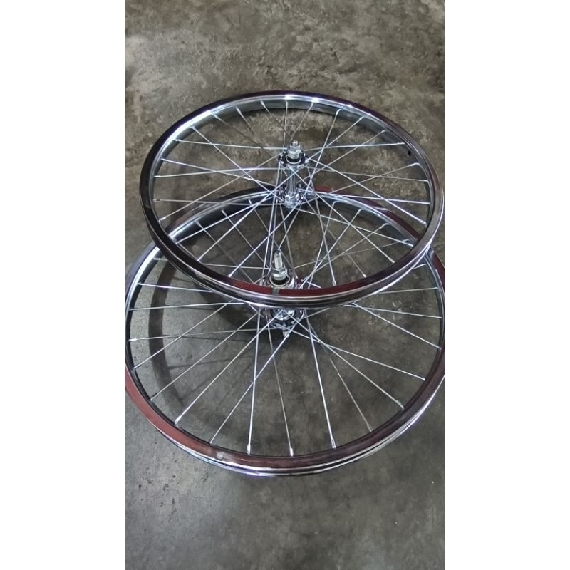 20 Inch Bicycle Rim Chrome Heavy Duty Gelung Roda Basikal Saiz 20 Inci ...