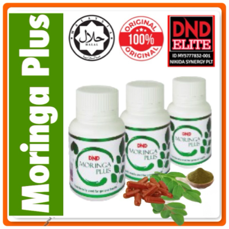 3 Bottles of DNM MORINGA PLUS by Dr Noordin Darus. MORINGA. Anti ...