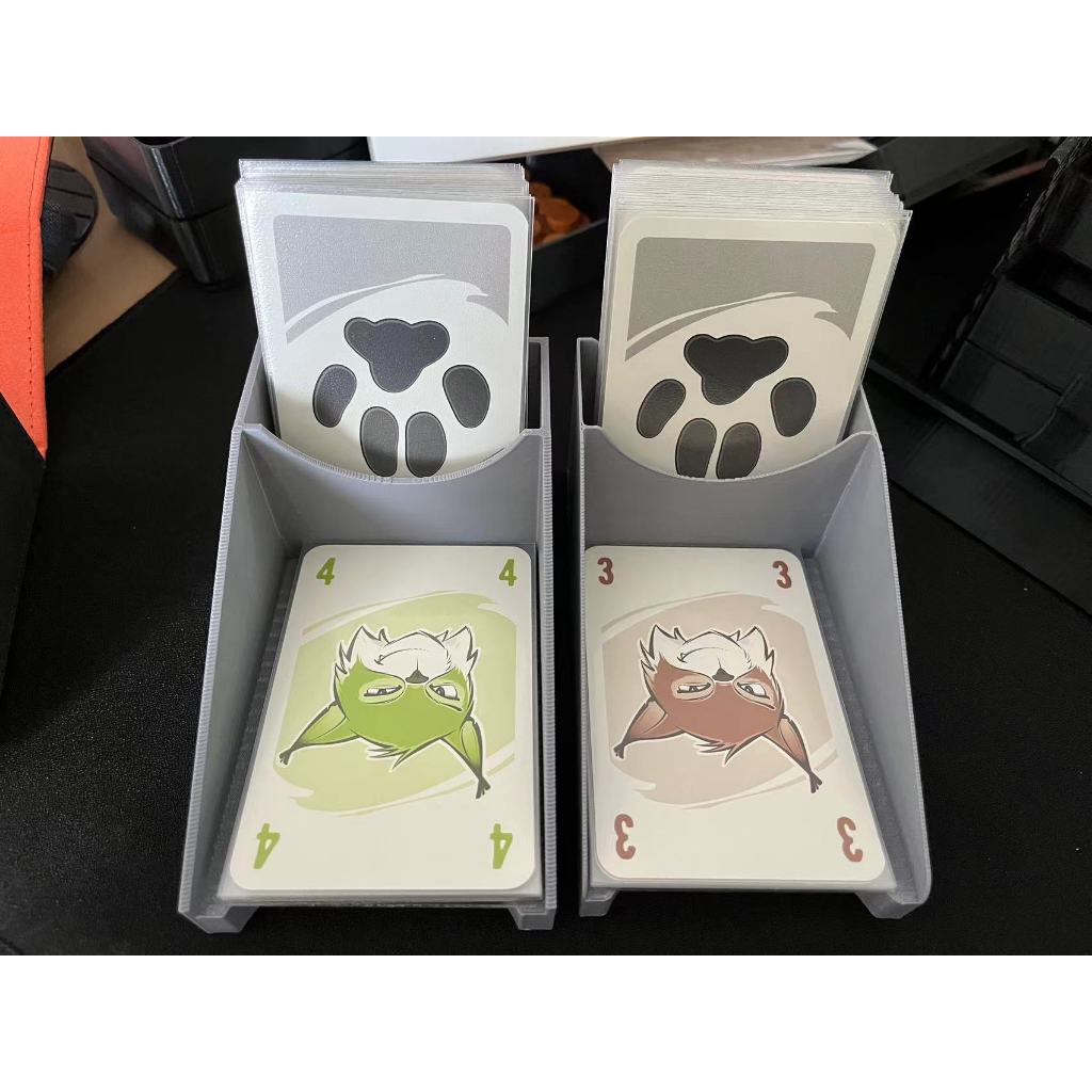 Deck Holder with display + discard pile / Card Holder with display ...