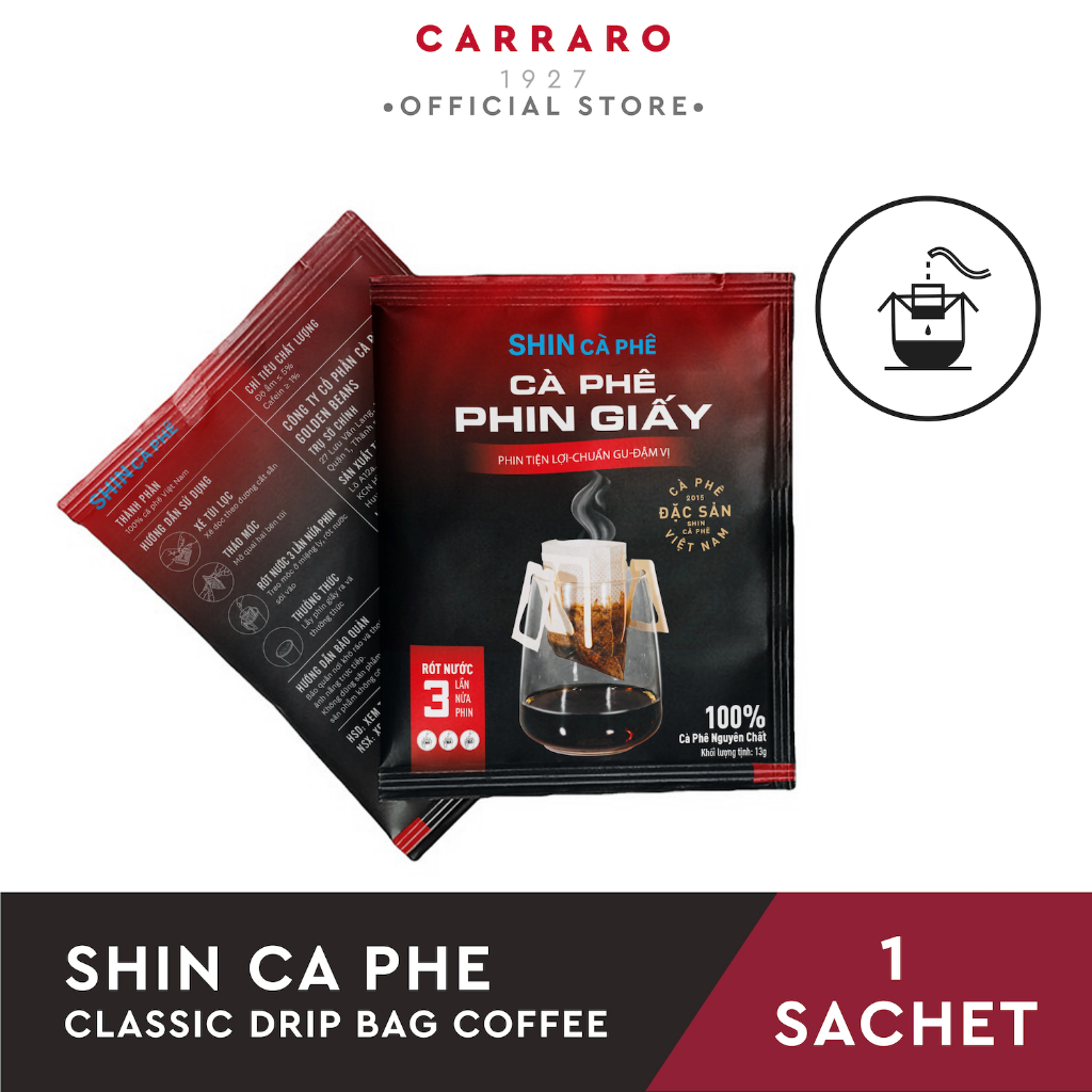 SHIN CA PHE Classic Drip Bag Coffee (1 sachets x 13g) | Shopee Singapore