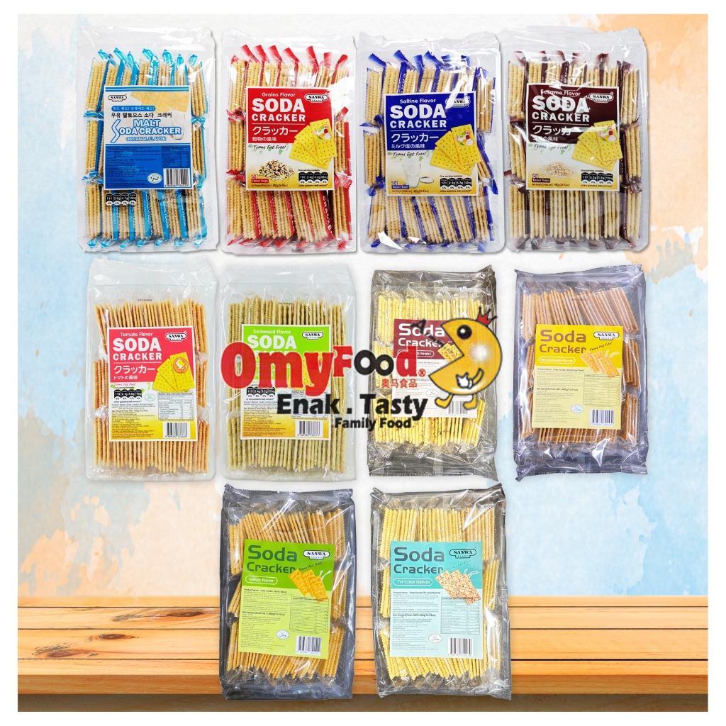 23g x 21pcs SANWA Malt Soda Cracker Halal Biscuit [OmyFood] | Shopee ...