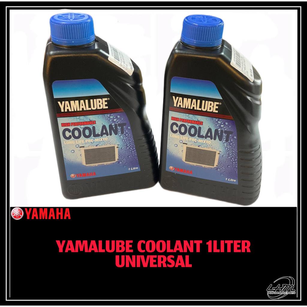 YAMALUBE COOLANT 1 LITER PRE-MIXED LONG LIFE PENYEJUK ENGINE YAMAHA Y15 ...