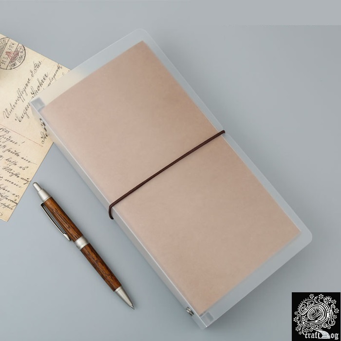2025 Travelers Notebook Cover Diary Weekly Planner Dotted Grid Blank ...