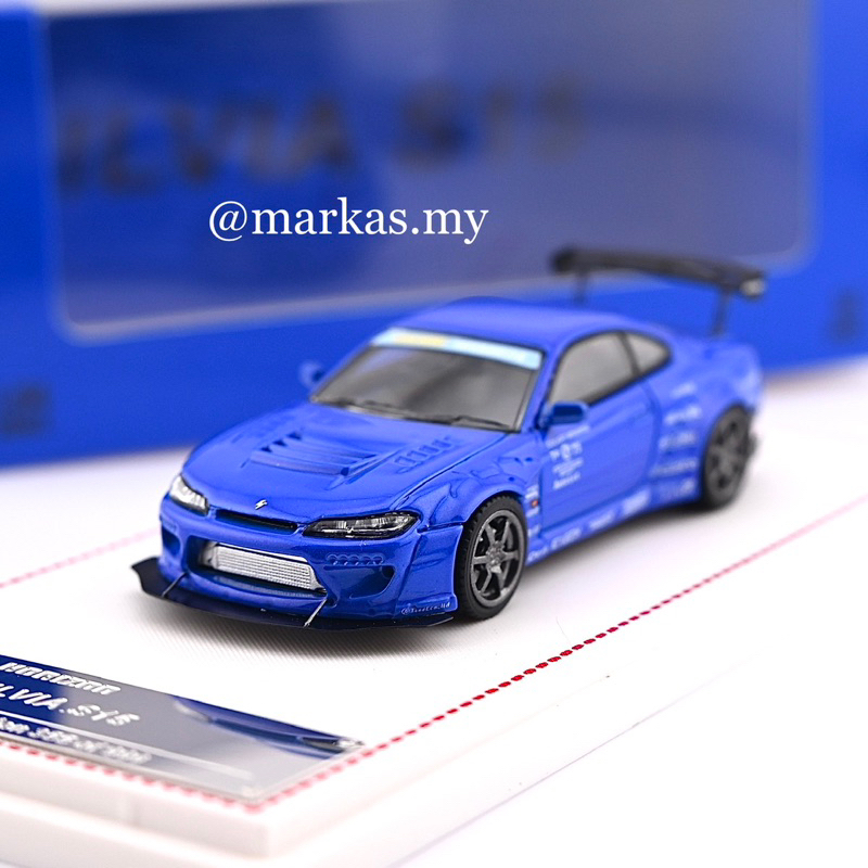 FOCAL HORIZON 1/64 ROCKET BUNNY NISSAN SILVIA S15 BLUE | Shopee Singapore